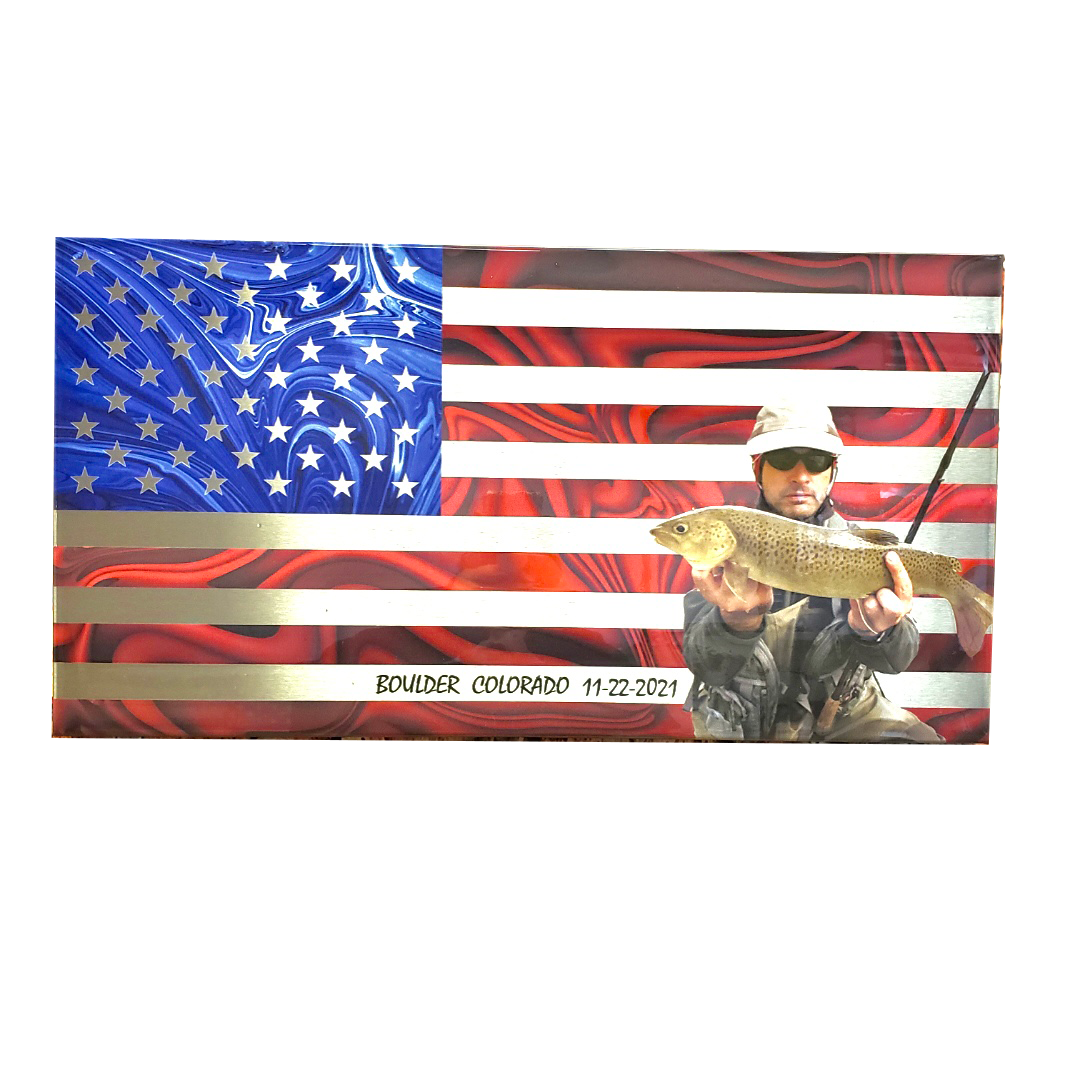 UV ink Flags – Metal Art of Wisconsin