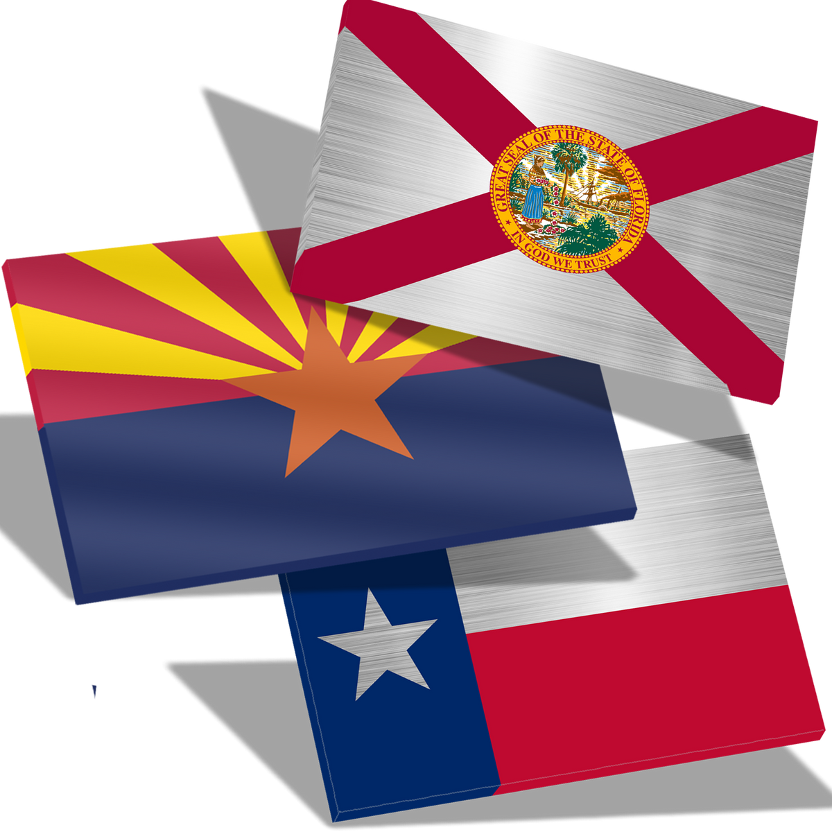 Indoor / Outdoor State Flags