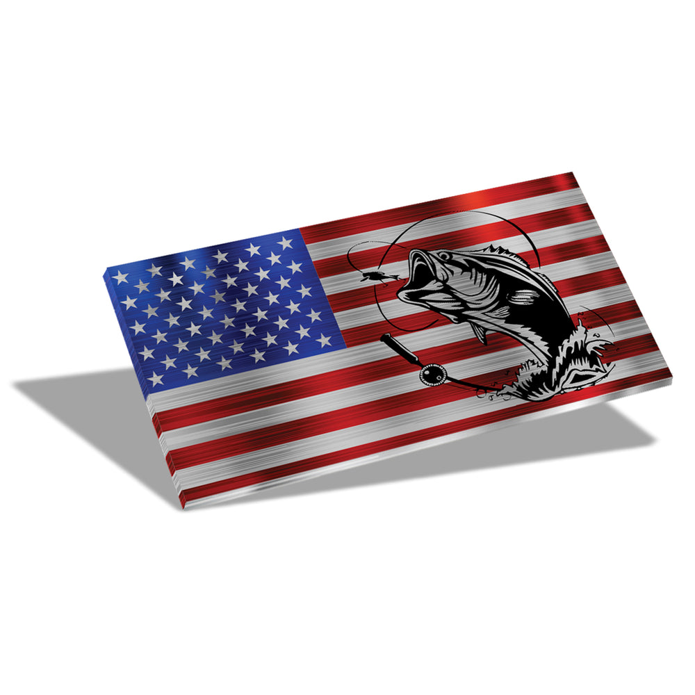12" Desktop Suspended Flag & Stand (We the People)