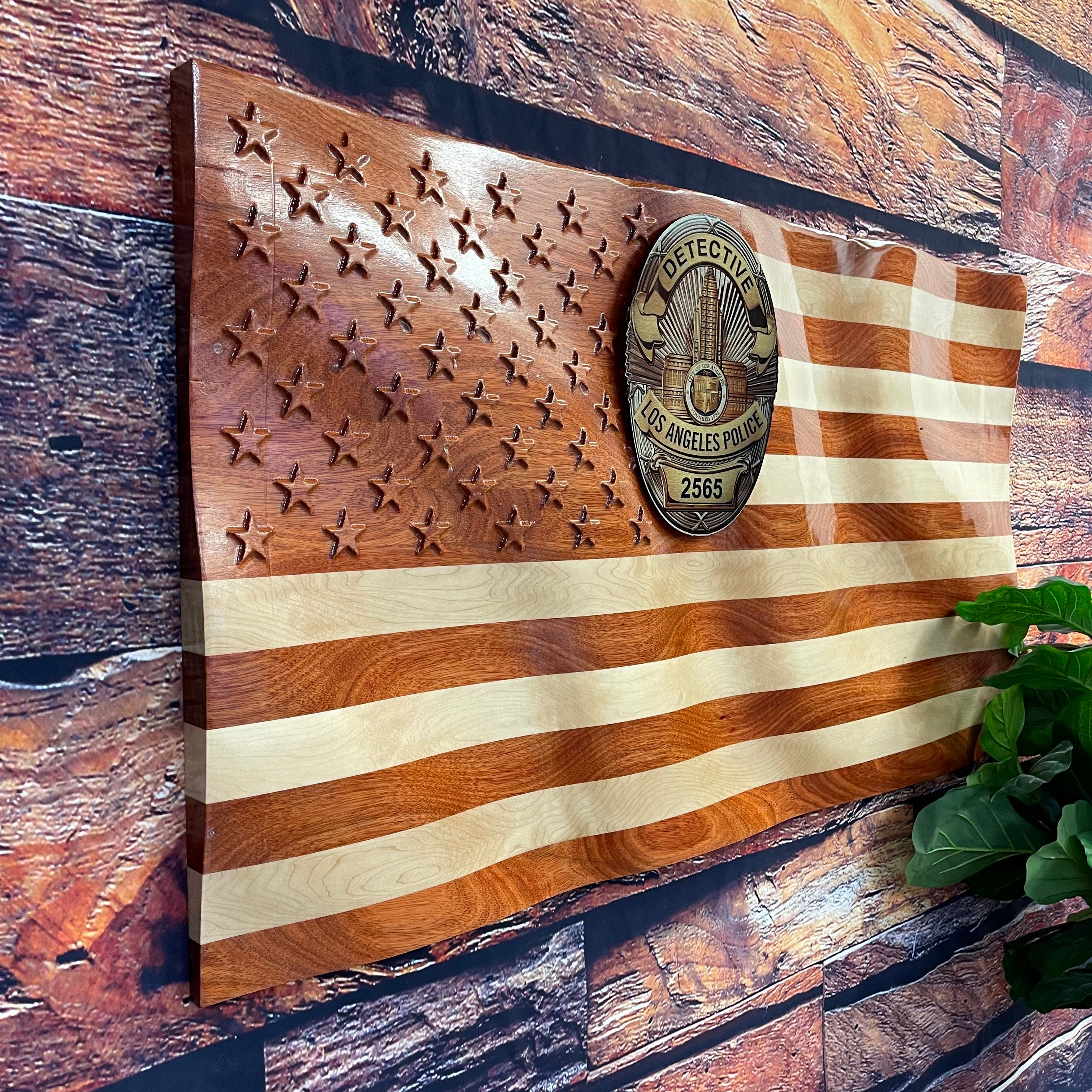 Butcher Block Flags
